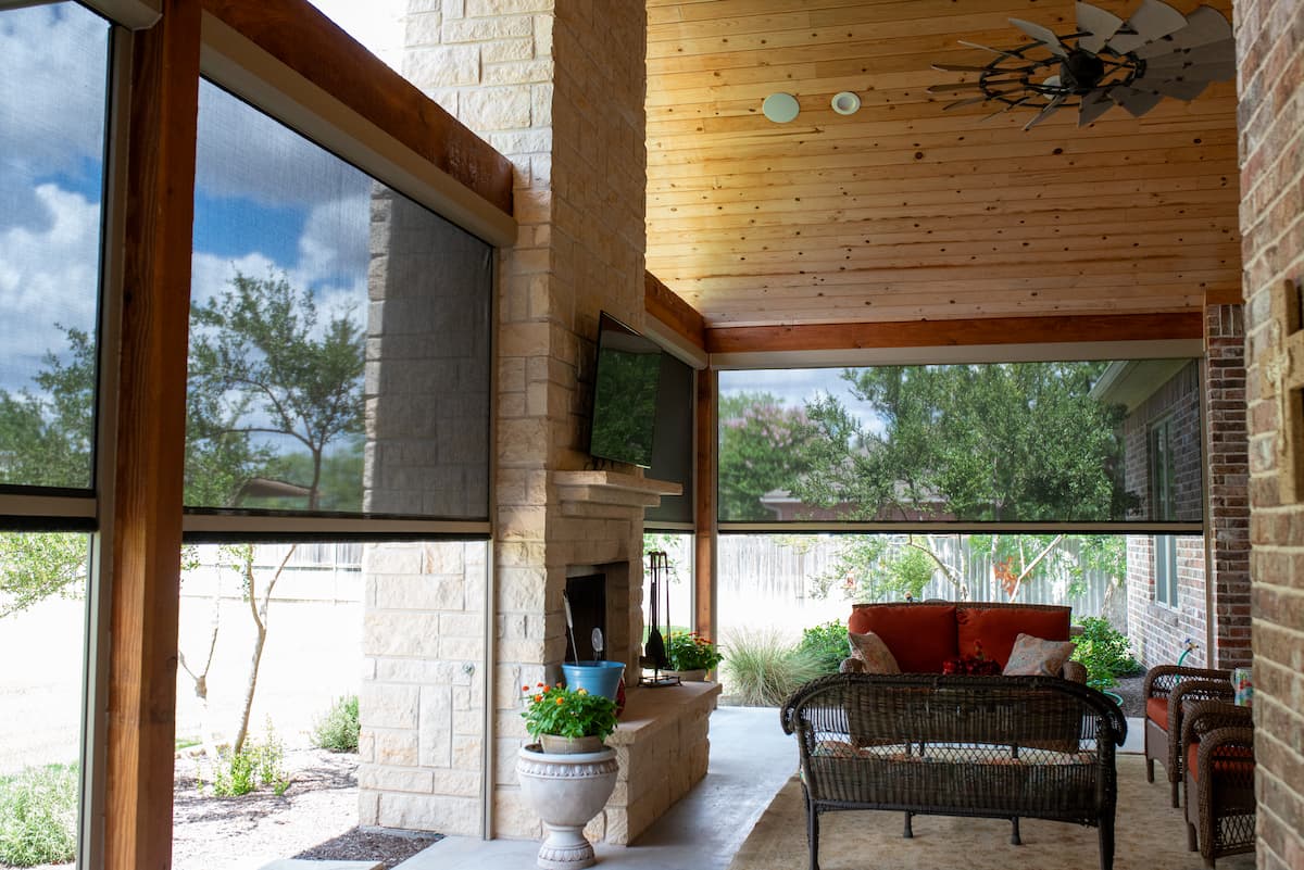 Want to Relax in the Sunroom? It’s Time to Get Motorized Solar Shades ...