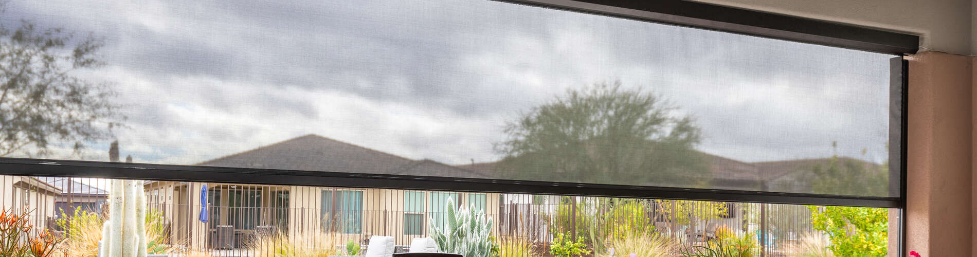 Outdoor Shades - Custom Window Coverings | Budget Blinds